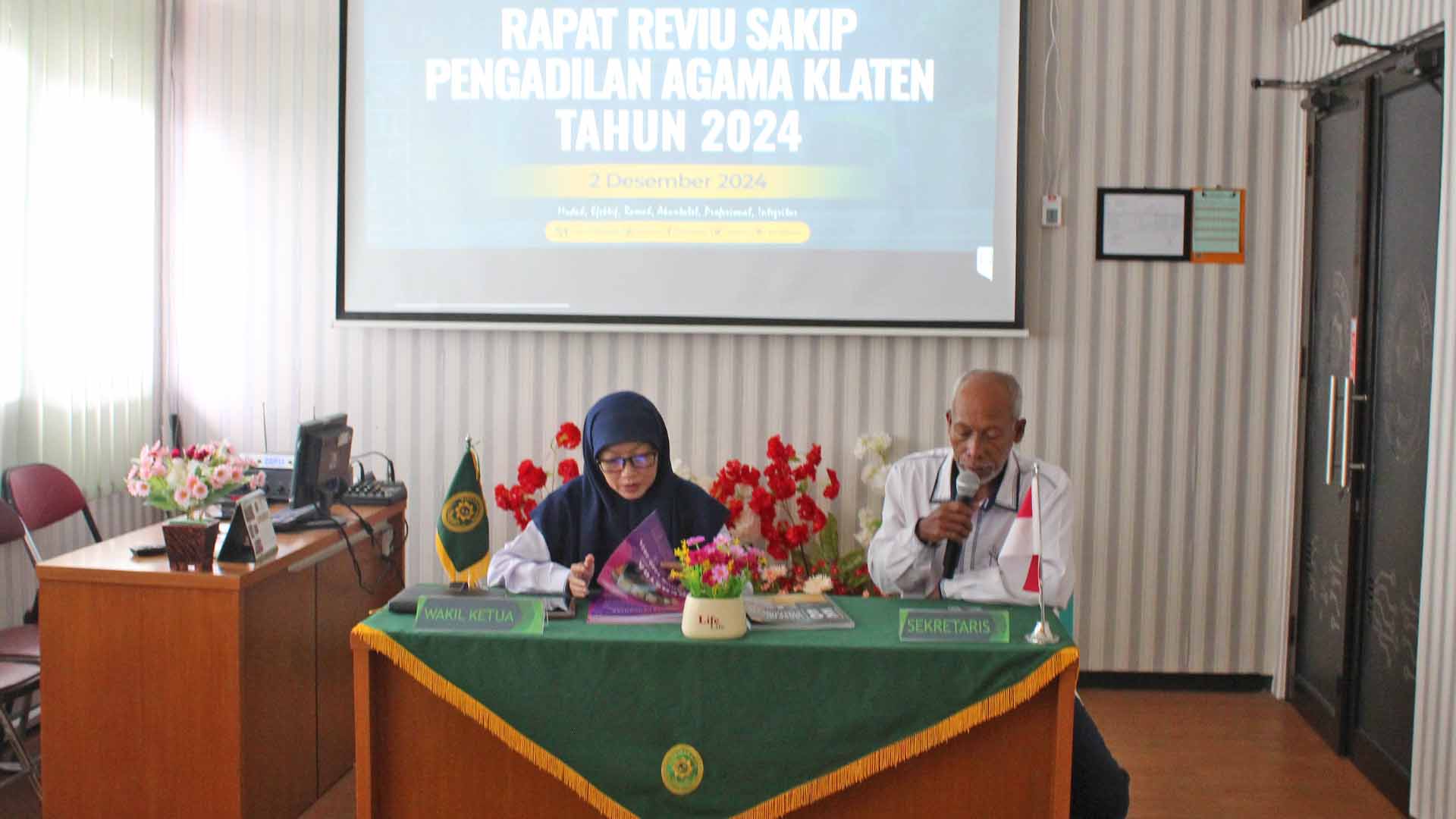 Rapat Reviu SAKIP PA Klaten Tahun 2024